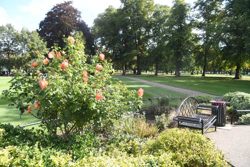 The picturesque Cambridge park with a memorial to Princess Diana