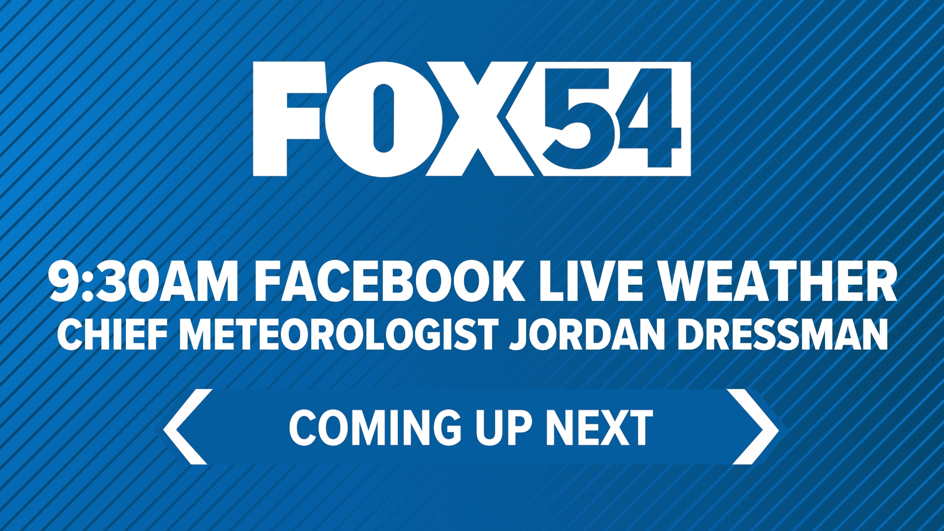 9:30AM Facebook Live weather update with Chief Meteorologist Jordan ...