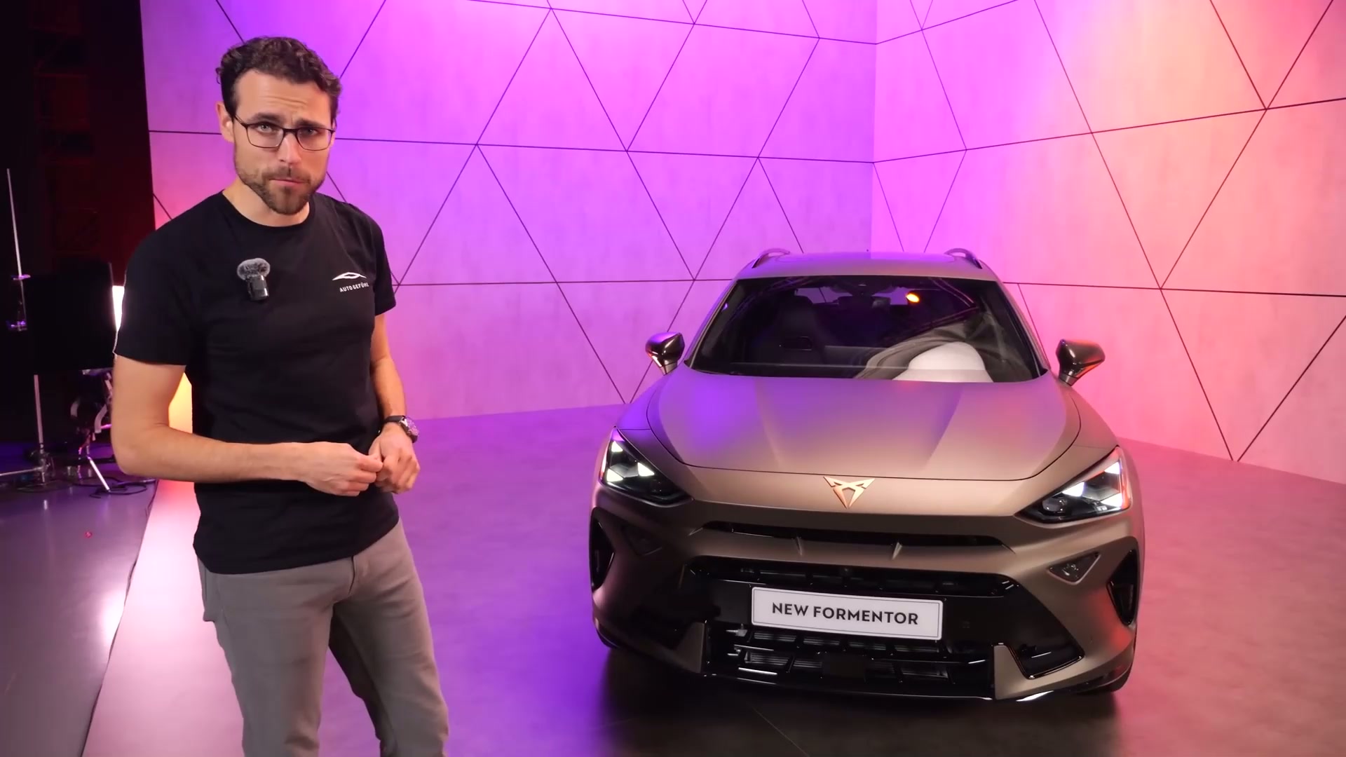 A closer look at the interior of the Cupra Formentor