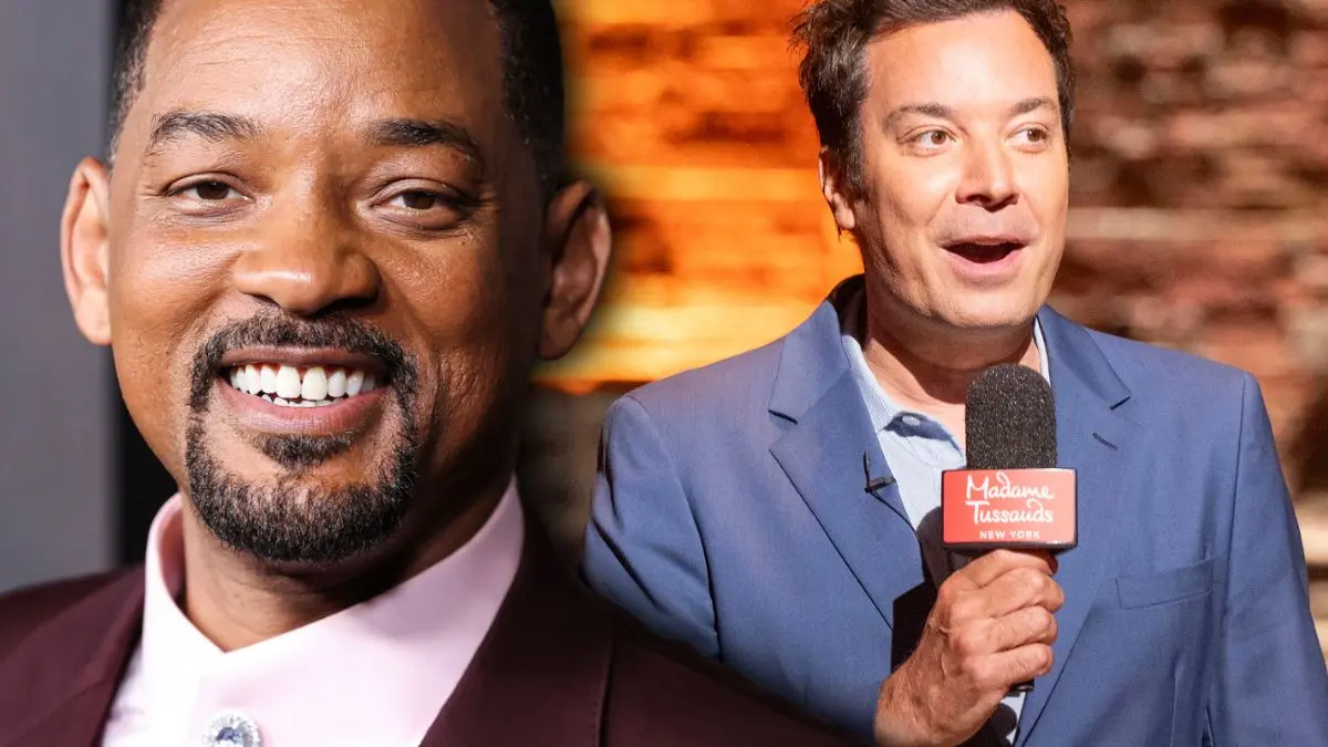 Will Smith vs. a giant snake on Jimmy Fallon—the struggle is real!
