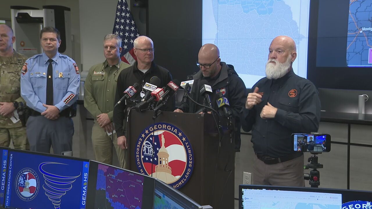 ‘This is an ice event:’ State officials urge Georgians to stay in place ...