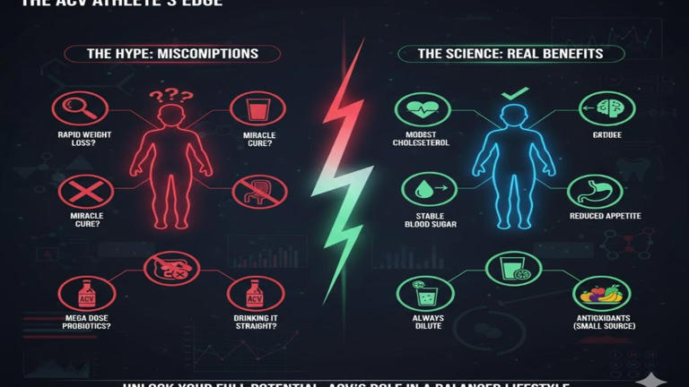 ACV and athletes: What apple cider vinegar actually does to your body ...