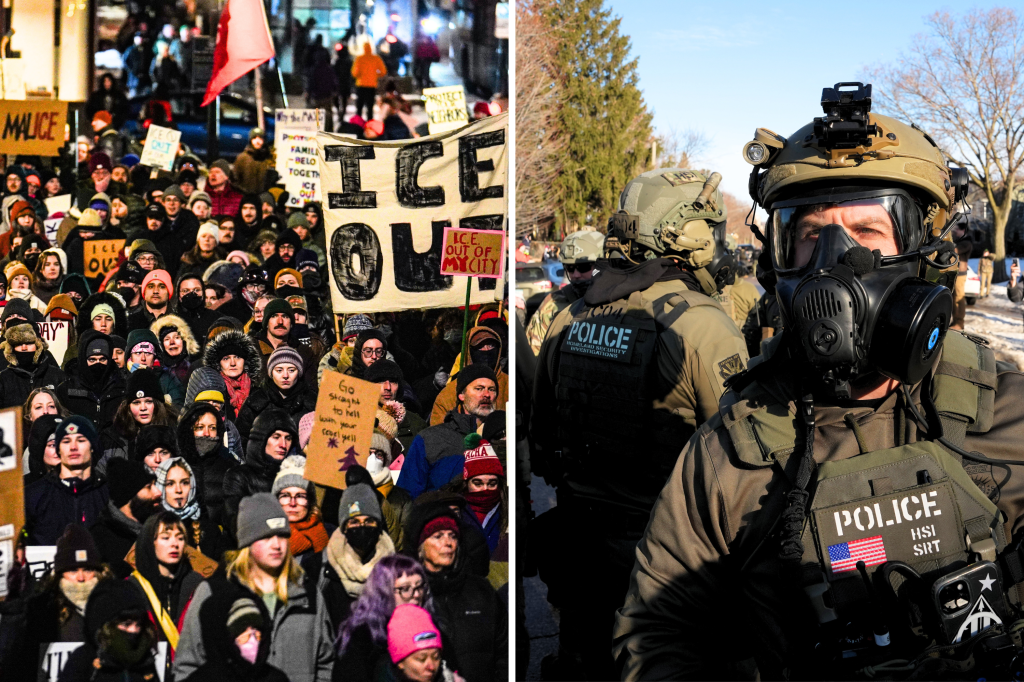 ICE agents to be forced to wear 'clearly visible QR code' under new plan