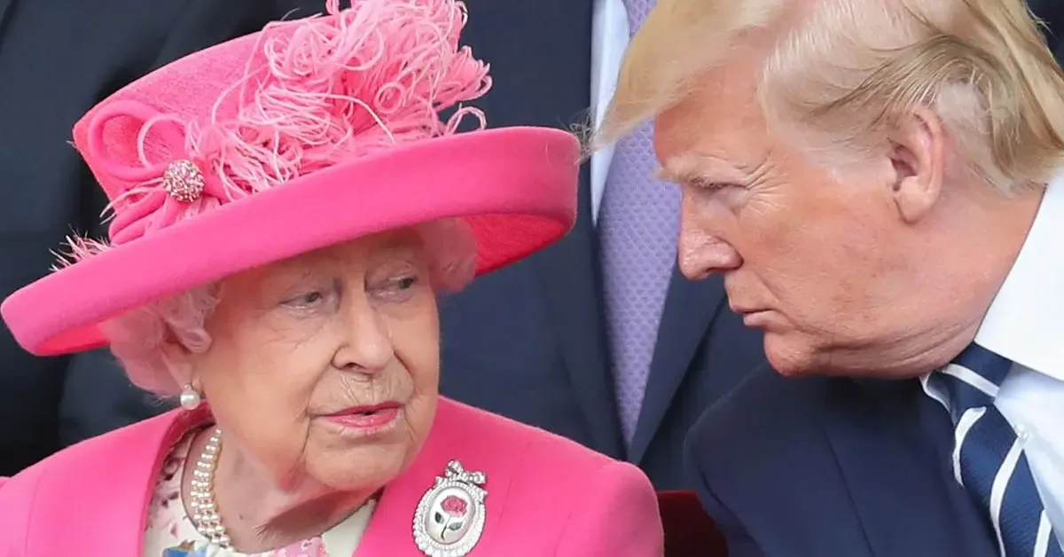 Trump’s bruises compared to Queen Elizabeth’s