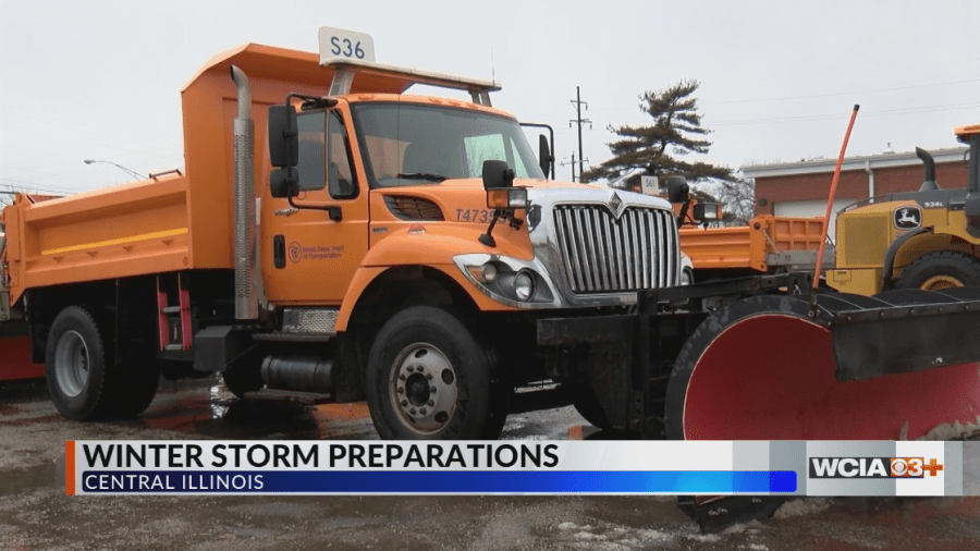 Public works departments across Illinois bracing for snowstorm