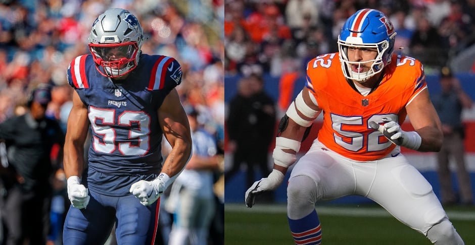 An Elliss family first: Brothers Christian (Patriots) and Jonah ...