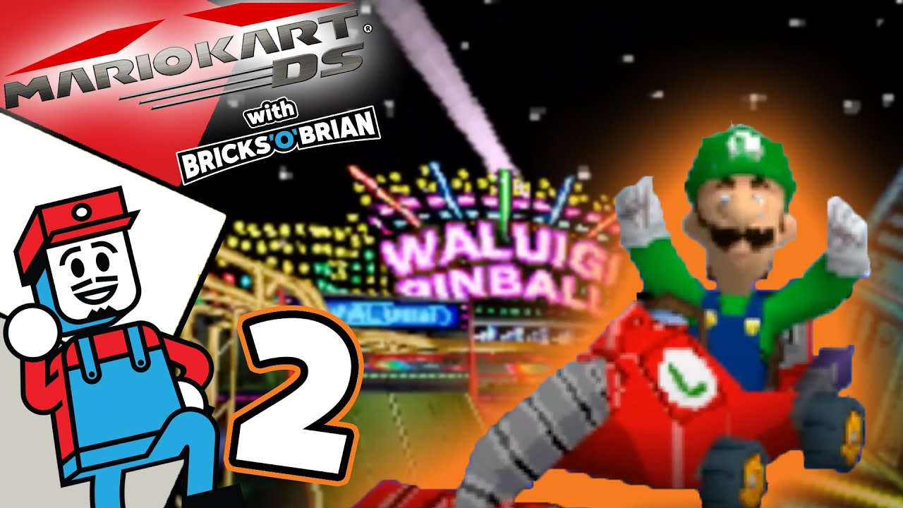 Flower cup - Mario Kart DS with Bricks 'O' Brian