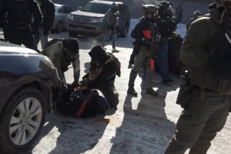 Man tackled by ICE in chaos screams 'you're going to have to kill me ...