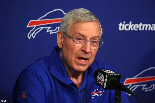Revealed: Bills star's stunned response after owner Terry Pegula threw ...