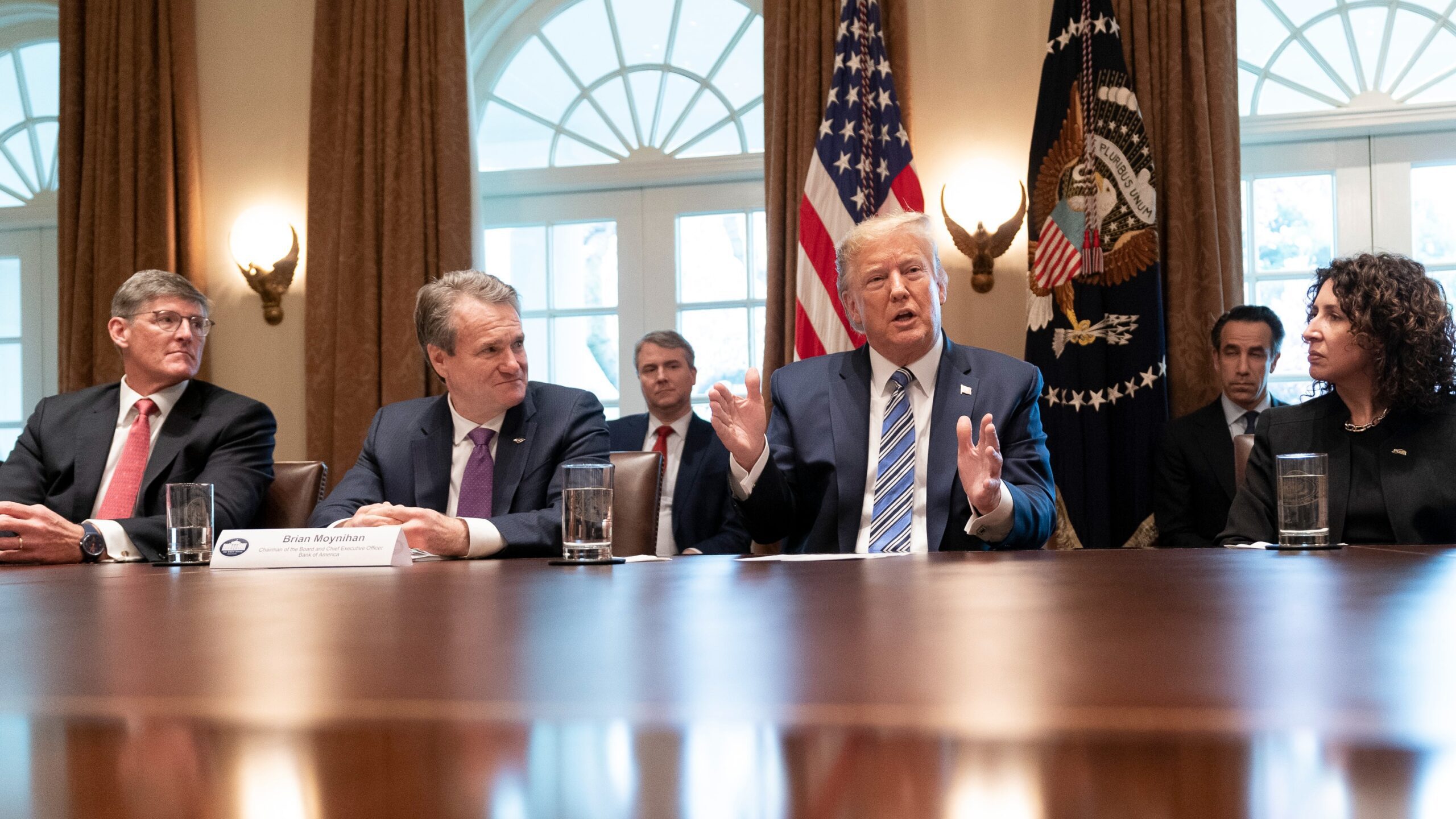 Top banker iced out of Trump Davos event as ugly Wall Street rift grows