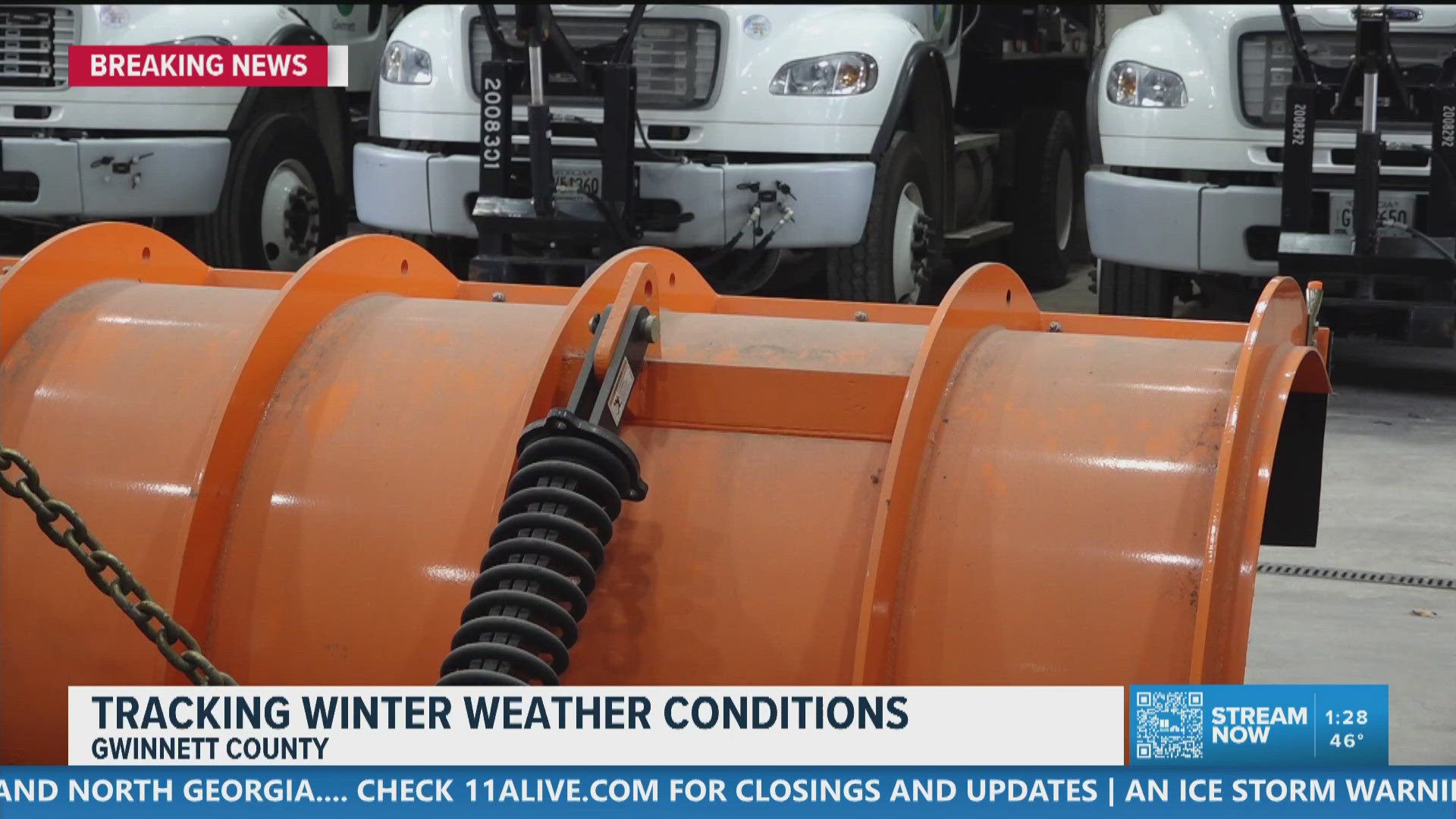 Gwinnett County preps for icy winter storm