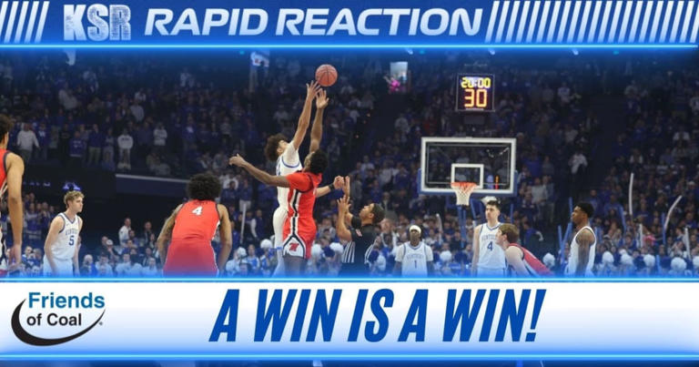 KSR’s rapid reaction to Kentucky’s win over Ole Miss