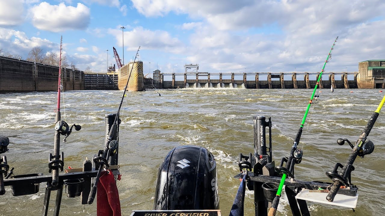 Dam fishing adventure gets intense