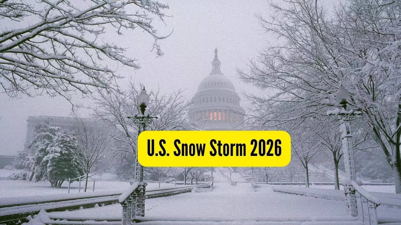 US snow storm 2026: Mass flight cancellations lead to travel ...