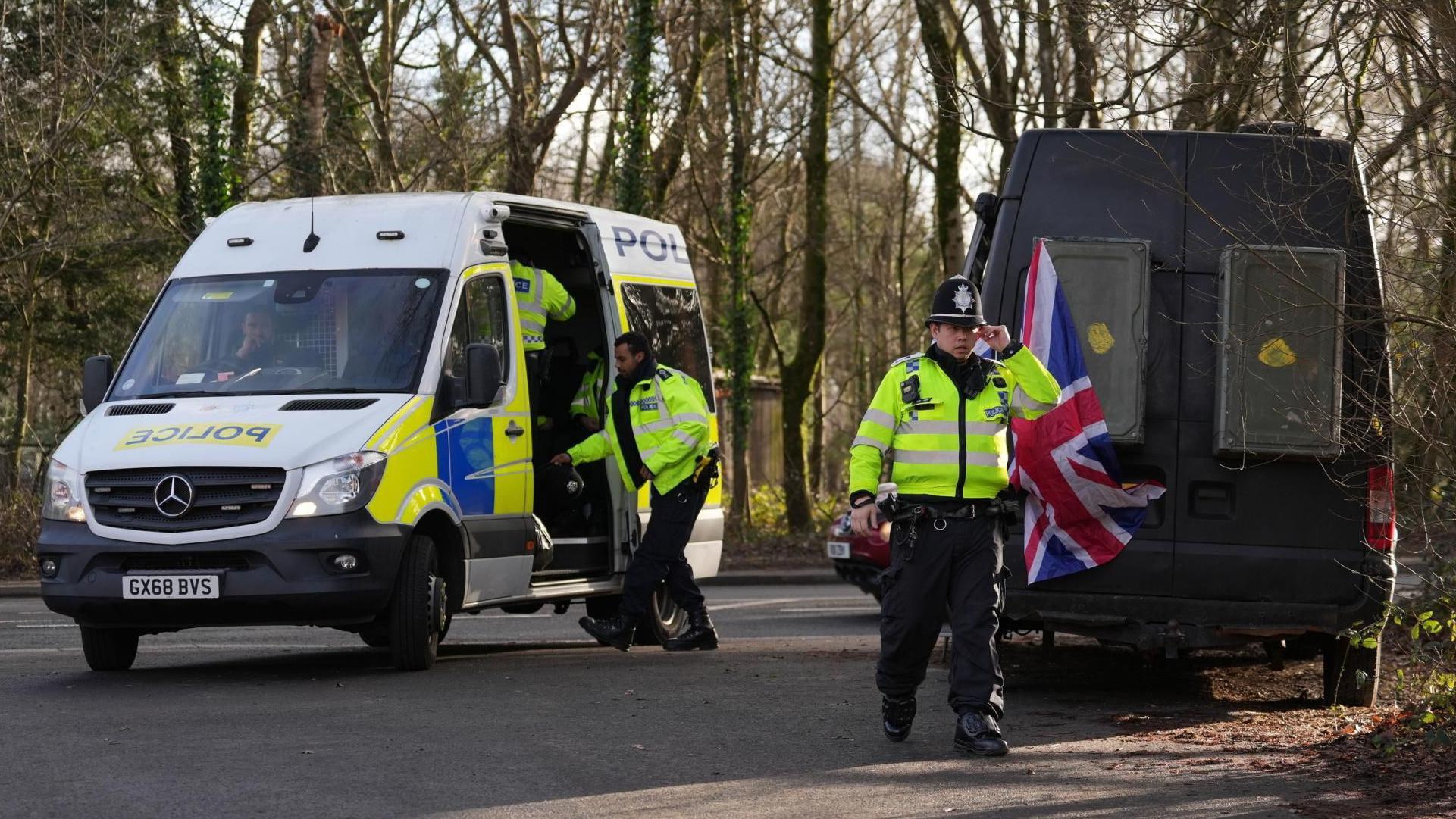 Arrests over incident outside asylum seeker camp