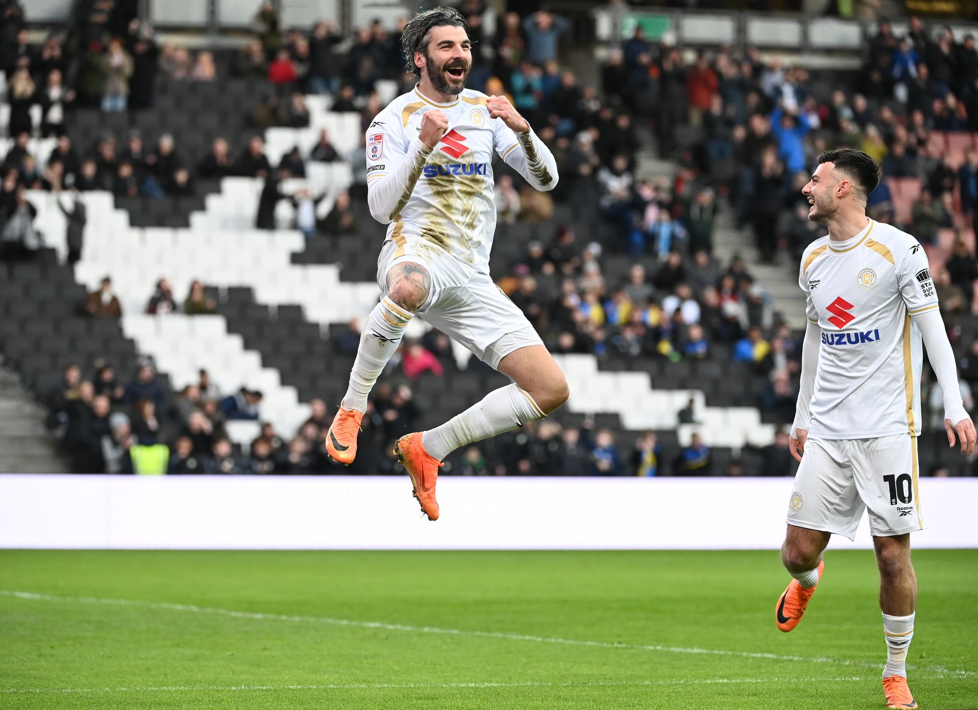 Hat-trick hero Paterson caps a landmark week with Dons win