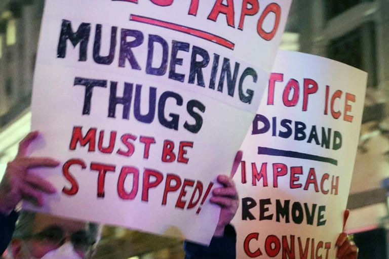 Trump’s Gestapo executes Minnesota man