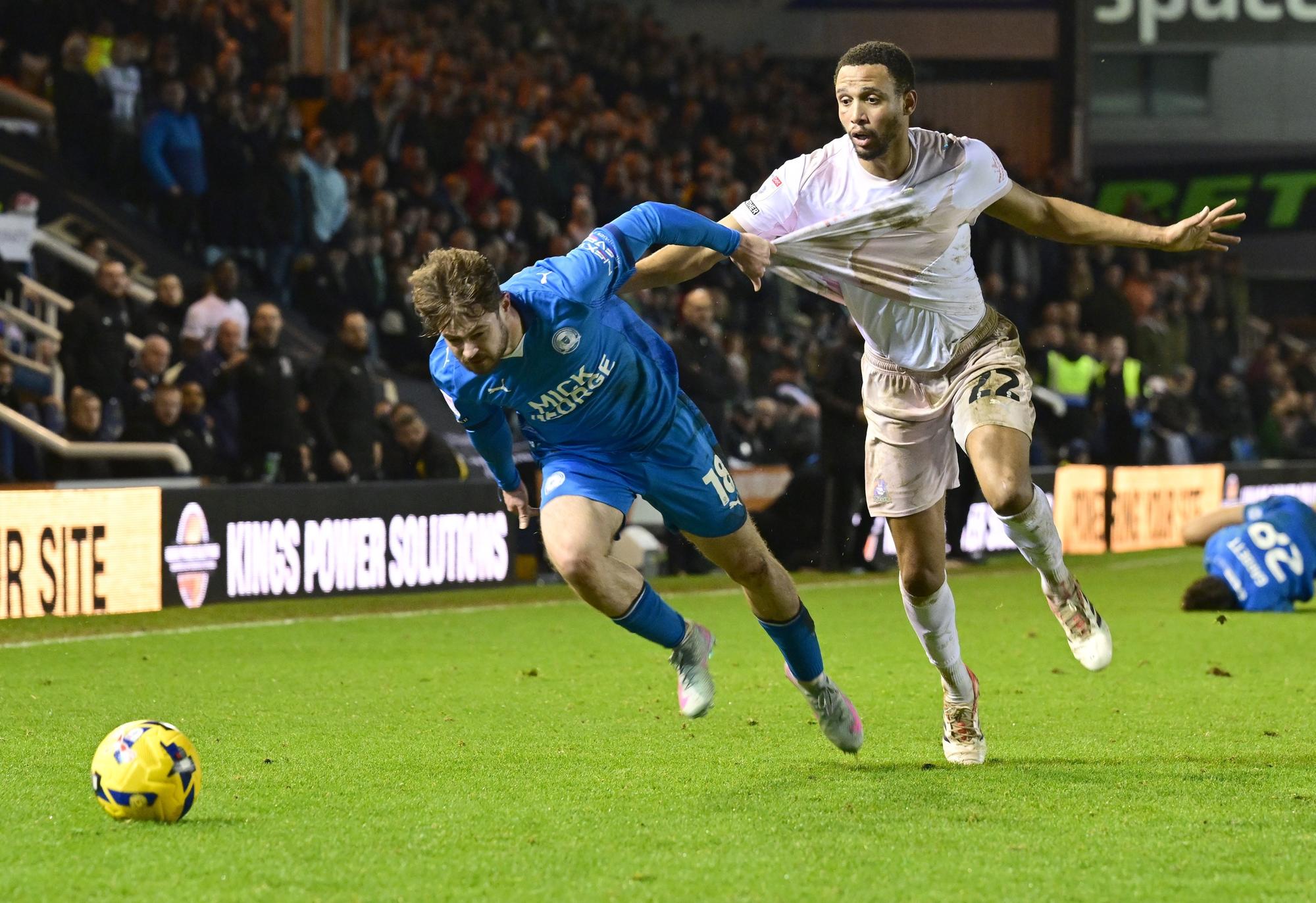 Peterborough United players delivered a cracking away performance at ...