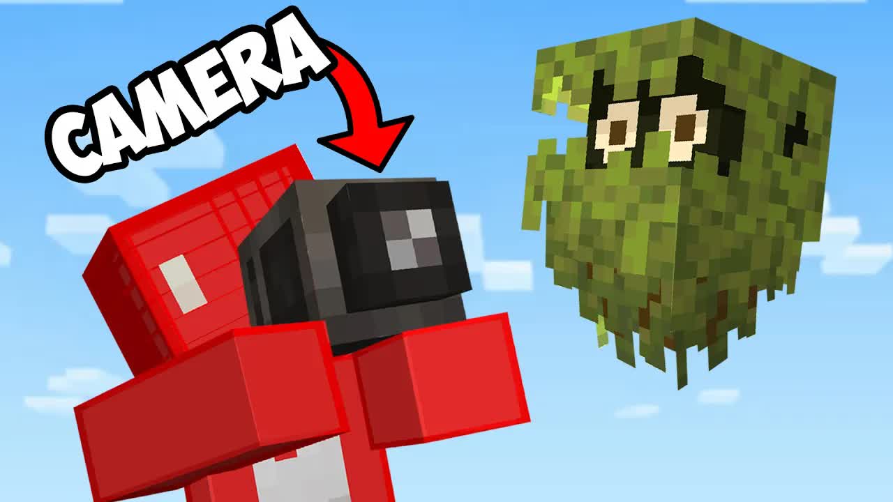 Minecraft but it's Pokemon Snap