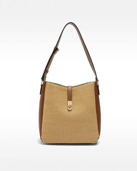 Parfois rebaja el bolso de yute que llevaremos ahora y en primavera con ...