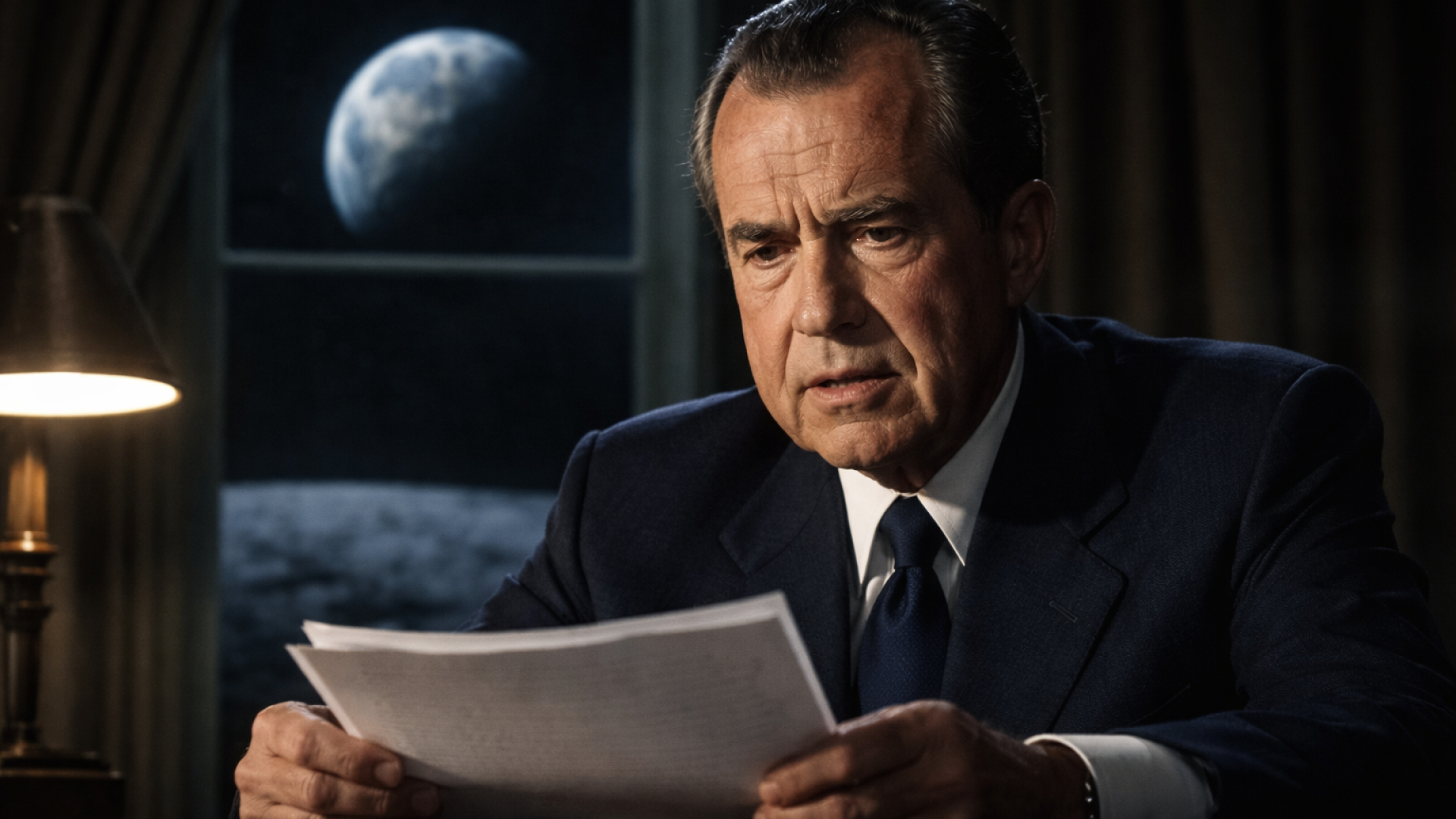 The Apollo 11 disaster speech the White House prepared but never had to ...