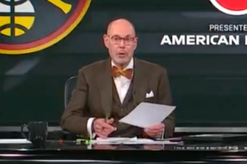ESPN coverage interrupted as Ernie Johnson delivers breaking news on ...