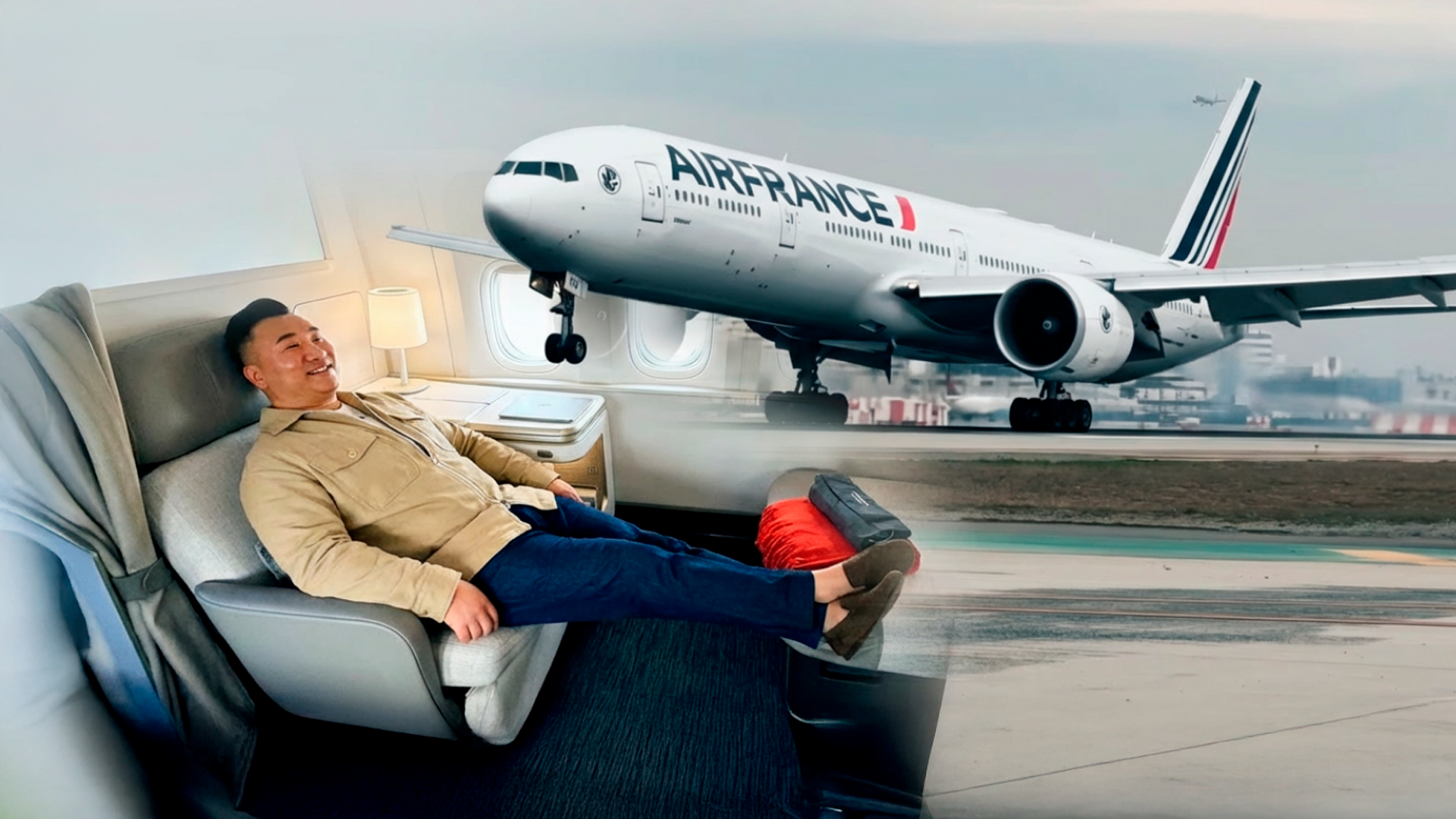 Discovering Air France's luxurious first class ️