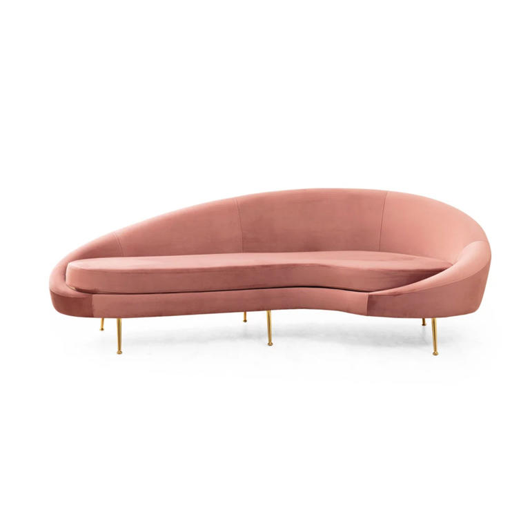 I didn't think pink sofas could feel sophisticated, but Anne Hathaway ...