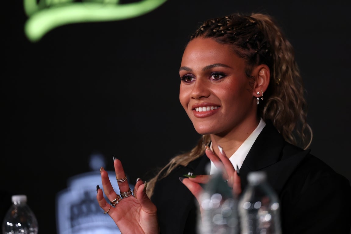 Standout photos of Trinity Rodman, USWNT star and rising soccer icon