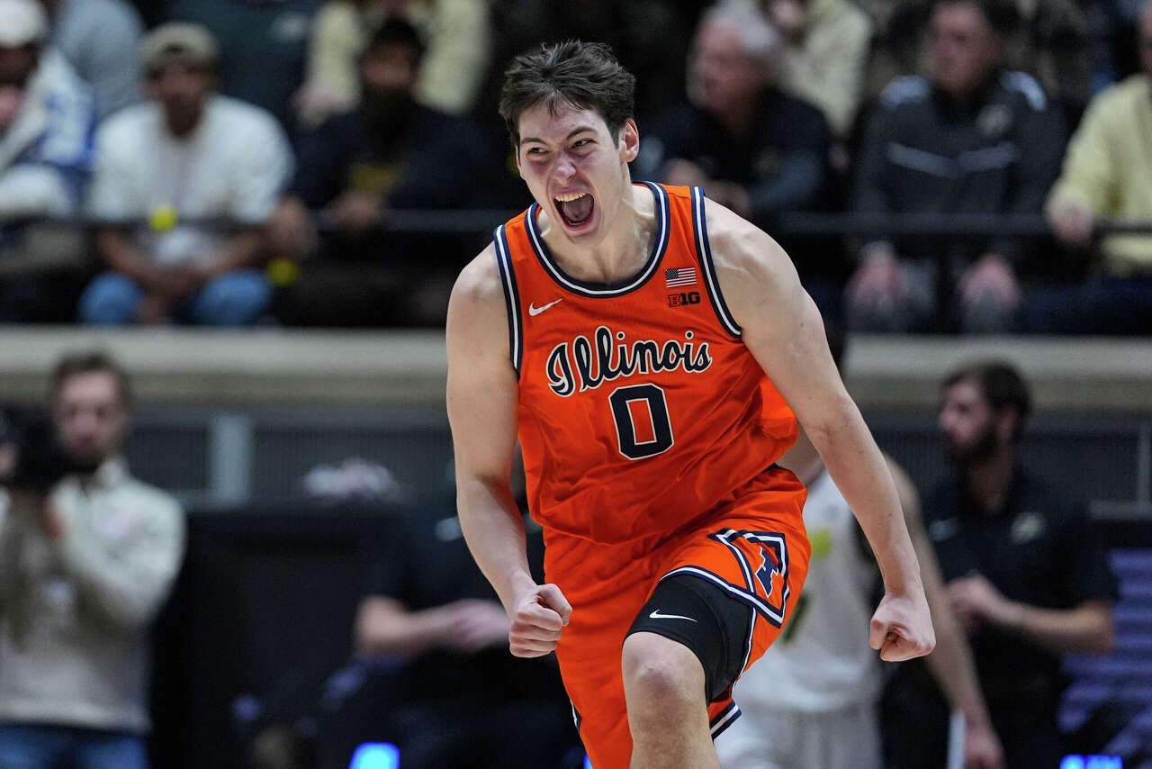 What Illinois’ David Mirkovic said after playing 28 minutes on a rolled ...