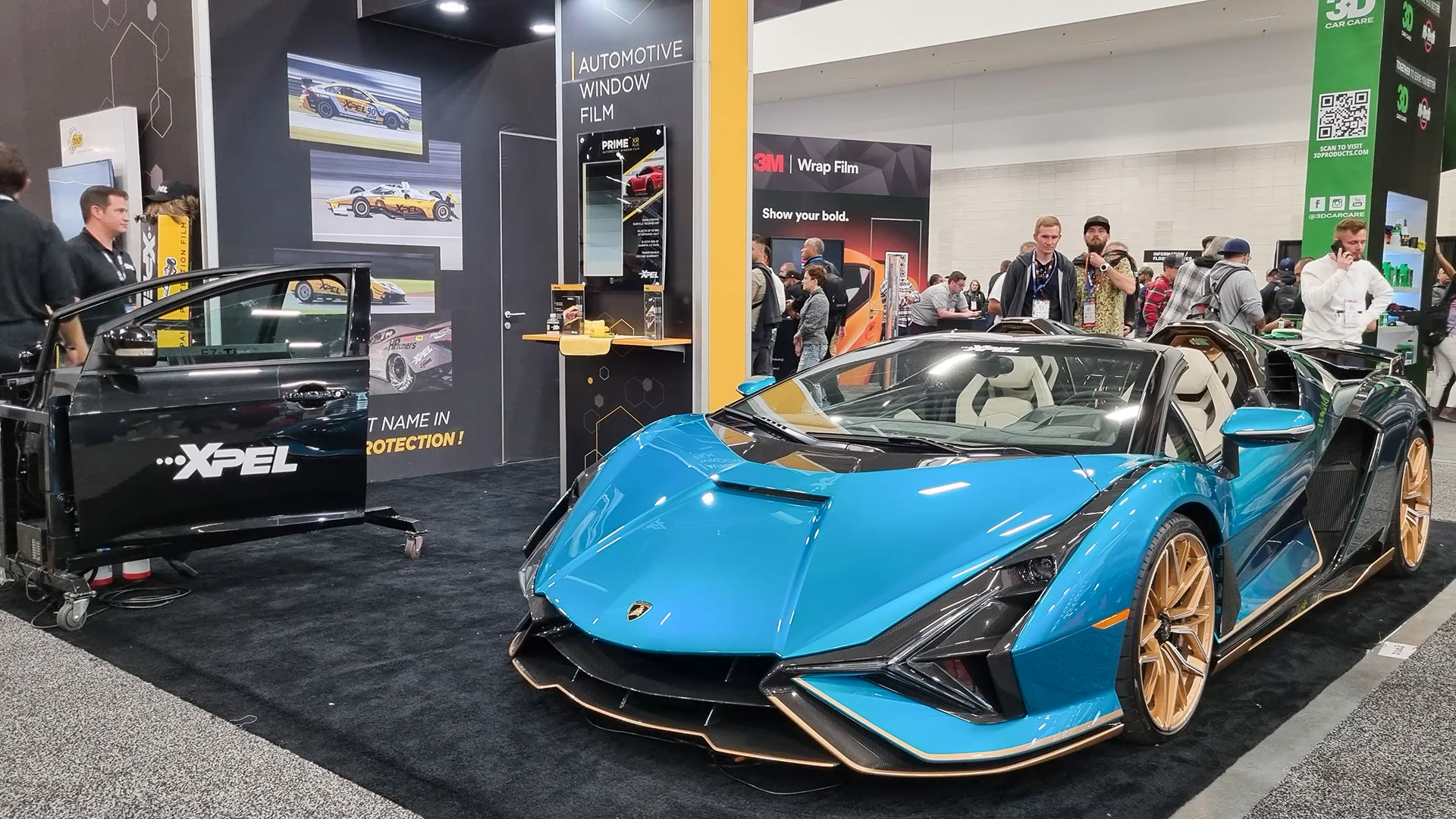Lamborghini Sian roadster at SEMA show