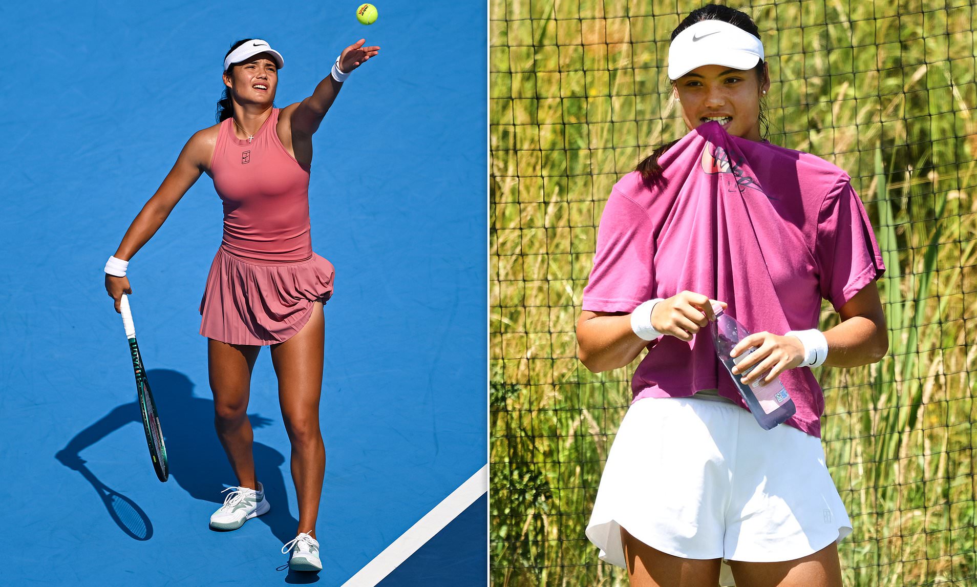 TALK OF THE TOWN: After pink kit row, Emma Radacanu's still got posh ...