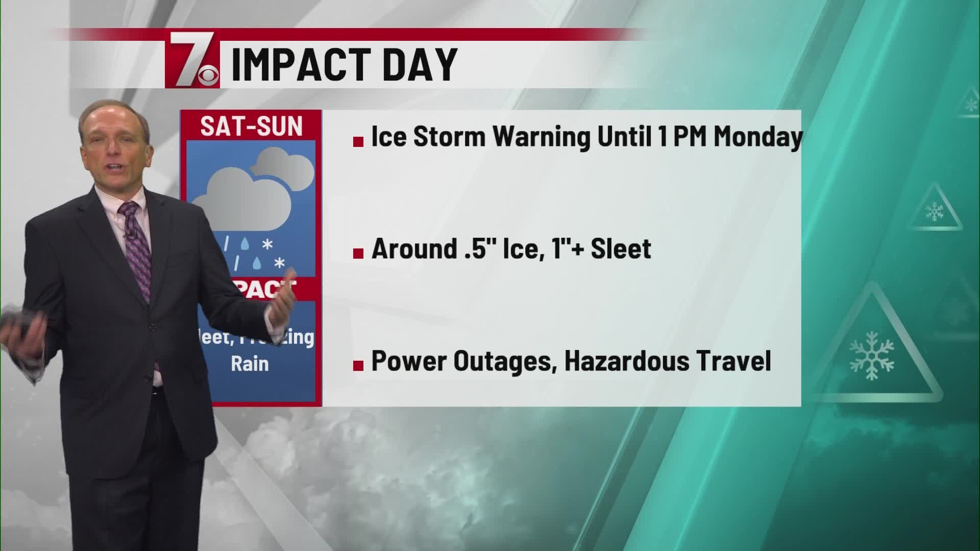 Saturday 3 pm Ice storm update