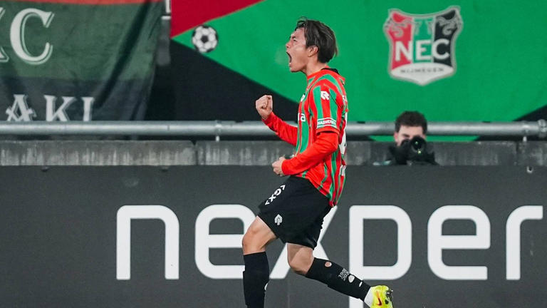 NEC hijgt Feyenoord en Ajax in de nek na spektakelstuk tegen sterk PEC ...