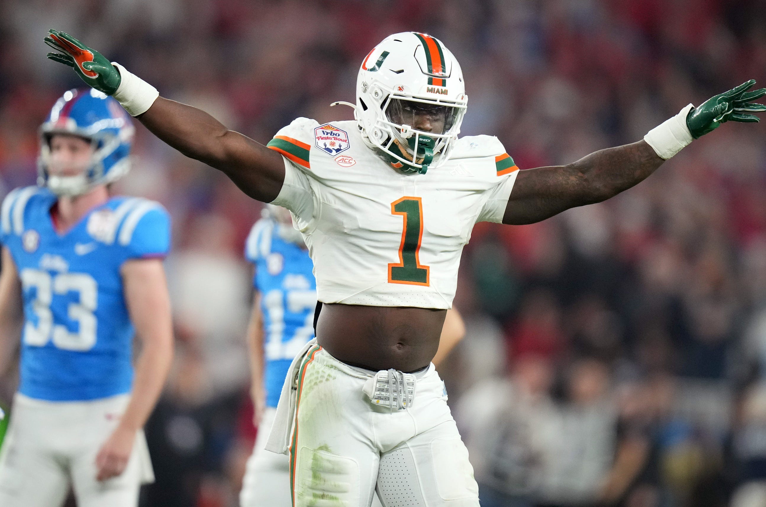 Miami LB Mohamed Toure to return for 8th season of college football
