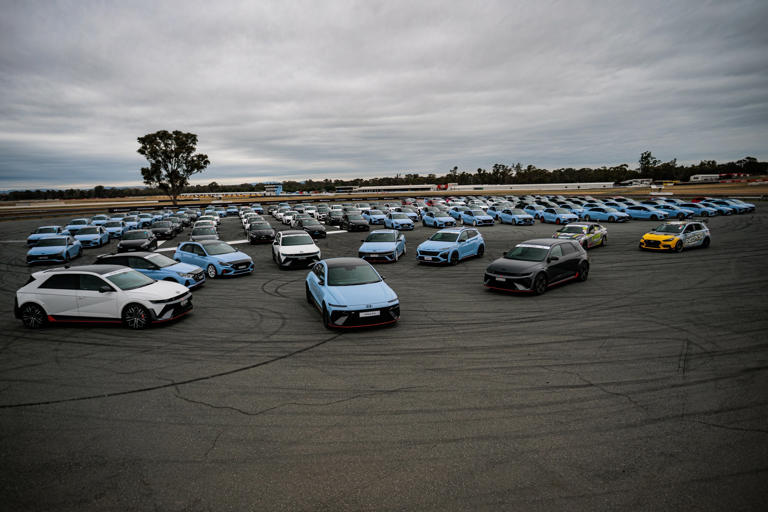 I crashed Hyundai’s massive N Festival in my French hot hatch, and it ...