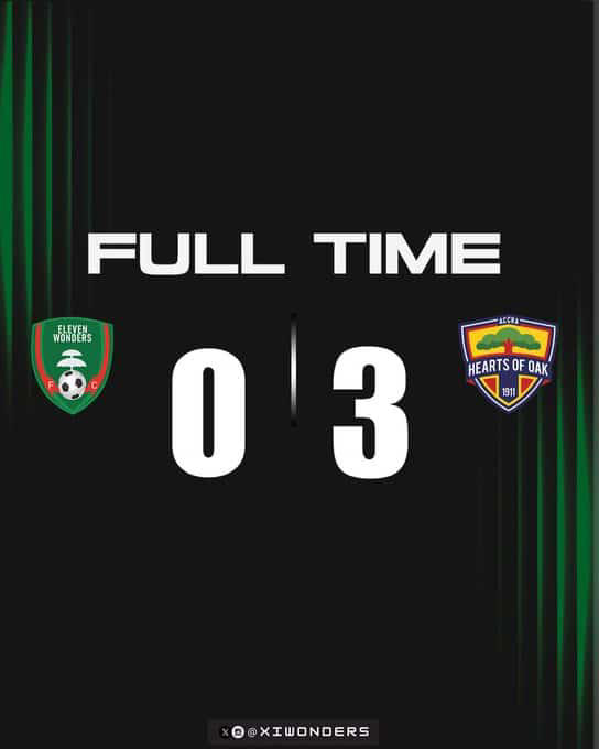 GPL: Hearts of Oak cruise past Eleven Wonders to claim second straight ...