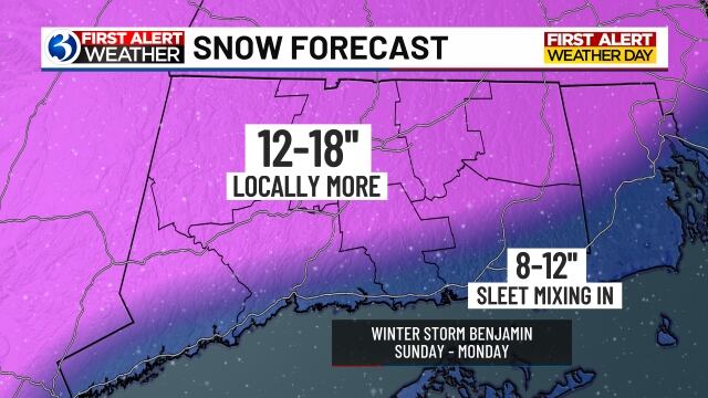 Winter storm Benjamin: Live updates