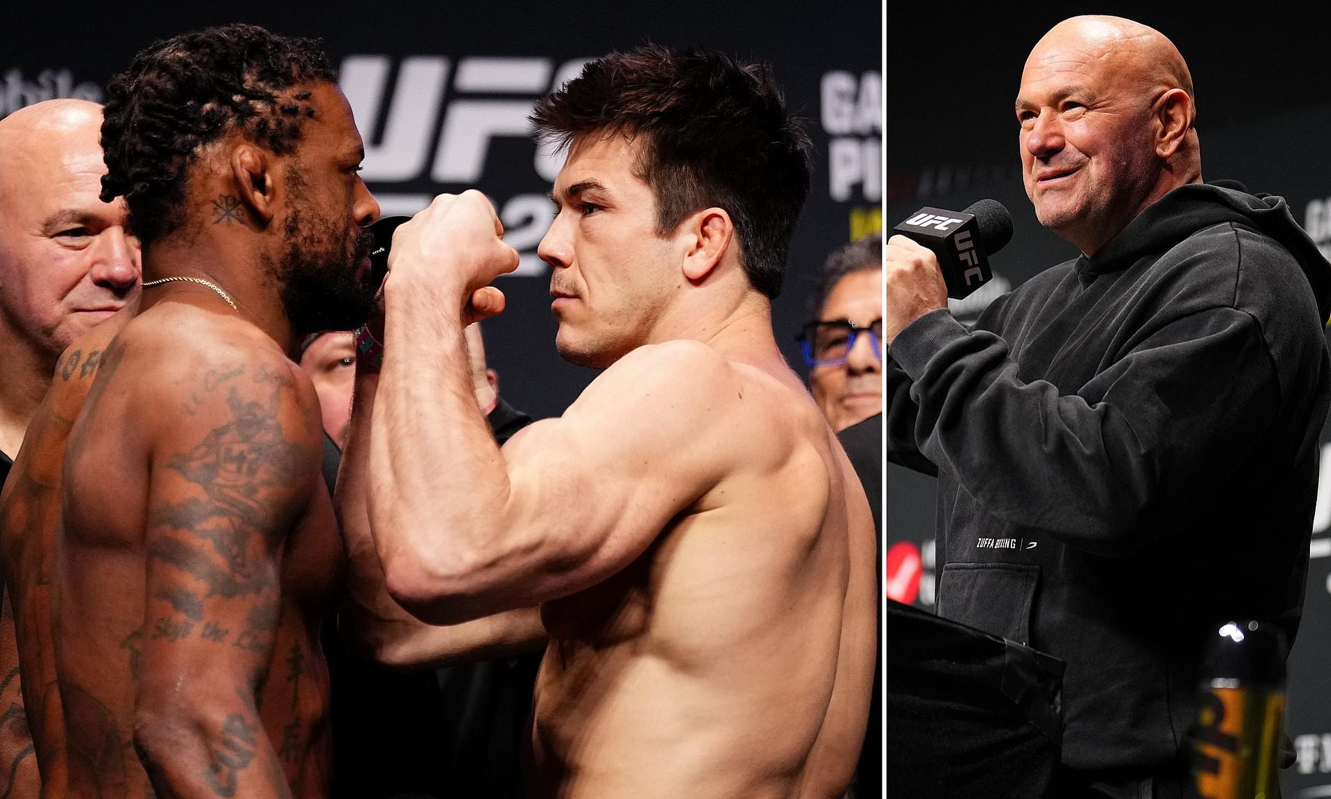 Mystery as UFC fight is scrapped hours before huge Las Vegas event