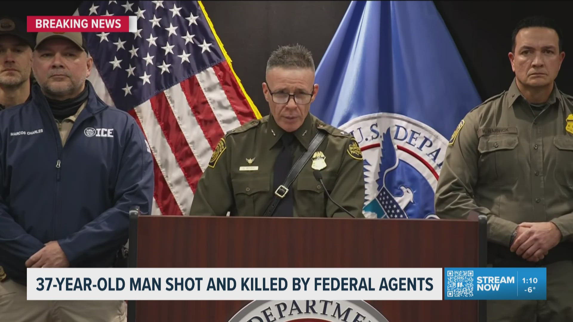 Press conference: Greg Bovino says man killed in Minneapolis wanted to ...