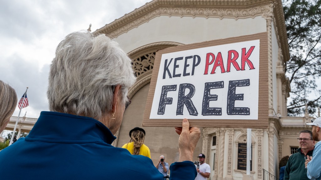 Letter: Parking fees at Balboa Park are a slap in the face for cultural ...