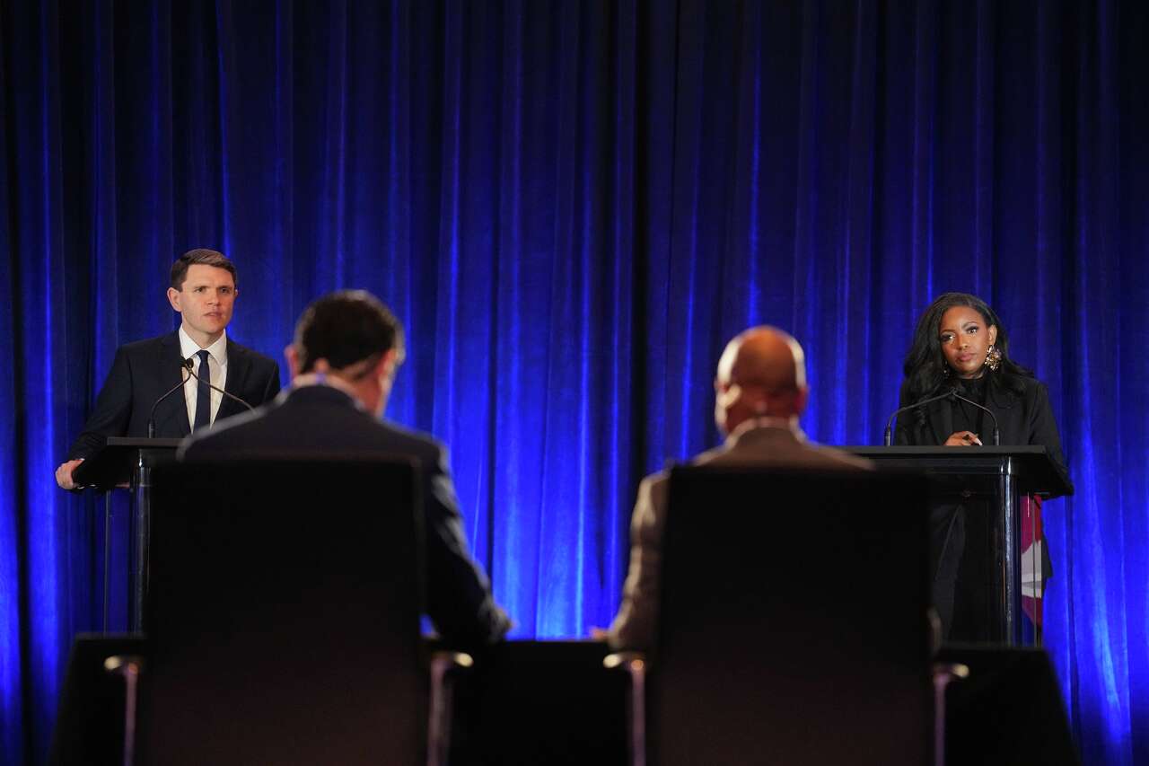 Democrats Jasmine Crockett and James Talarico met in first debate, but ...