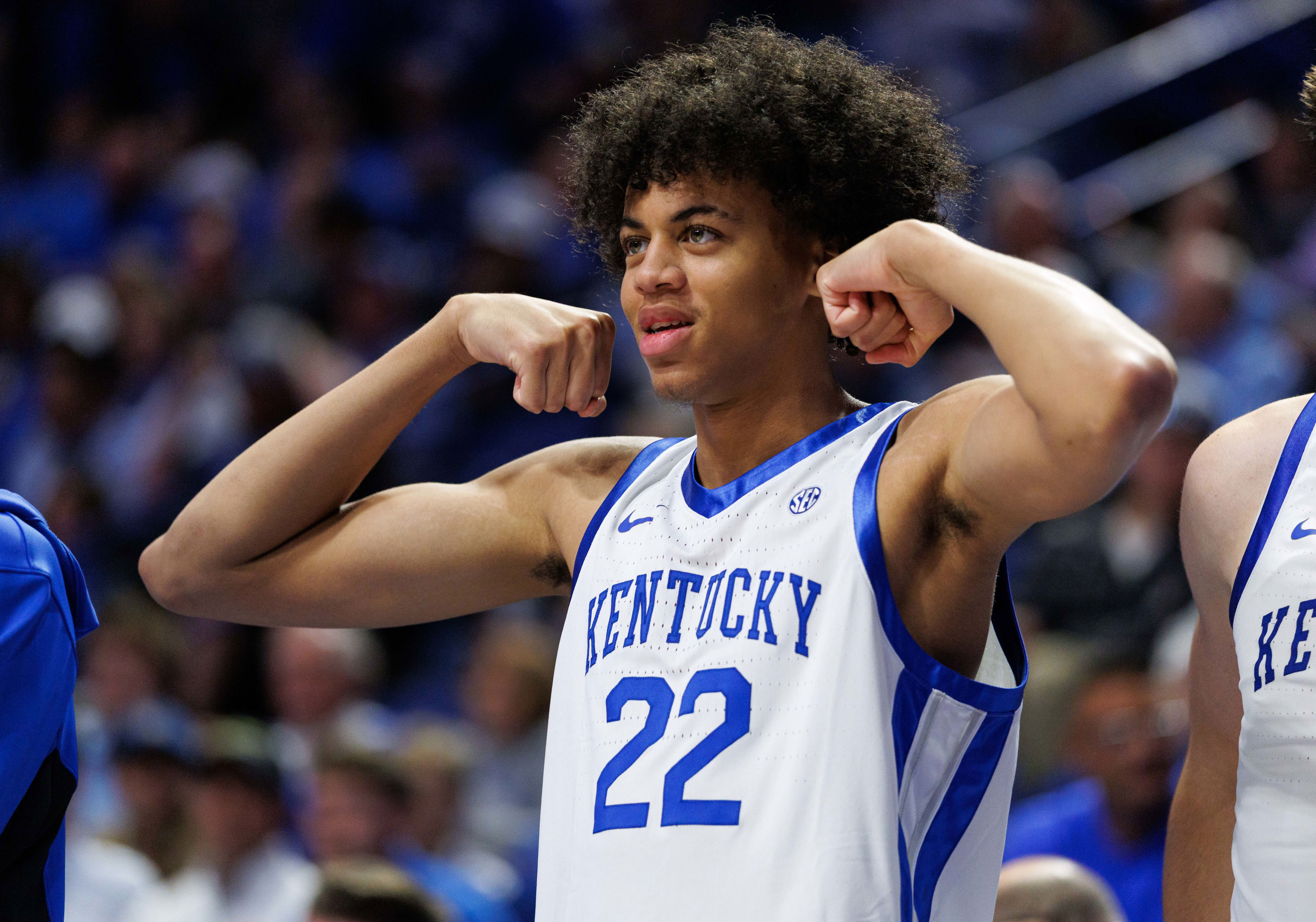 Kentucky basketball still discussing Braydon Hawthorne's redshirt year
