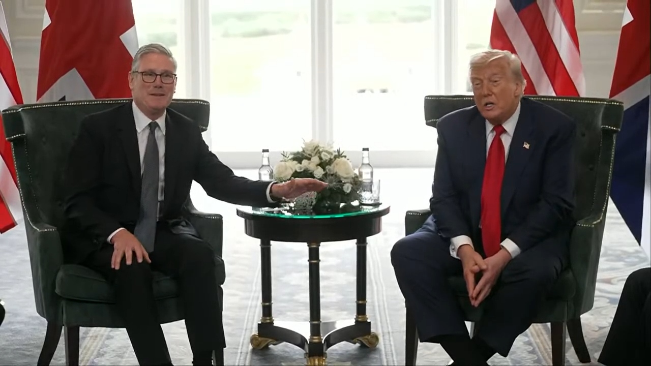 'He's a friend of mine': Starmer forced to play babysitter, needs to ...