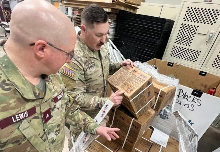 Virginia National Guard stages for winter storm response