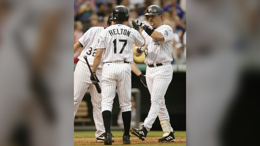 Colorado Rockies to unveil Coors Field statues for Todd Helton, Larry ...