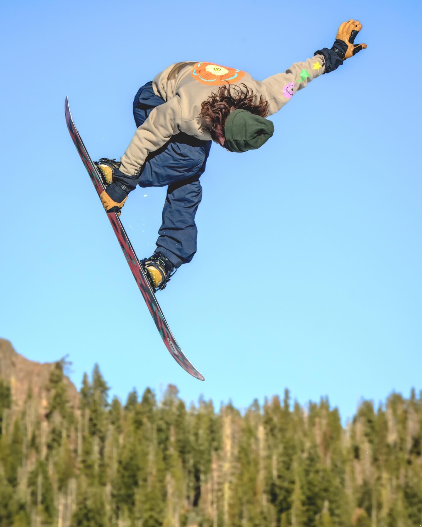 Woodward x Boreal Peace Park Eve gig hosted by snowboarder Danny Davis