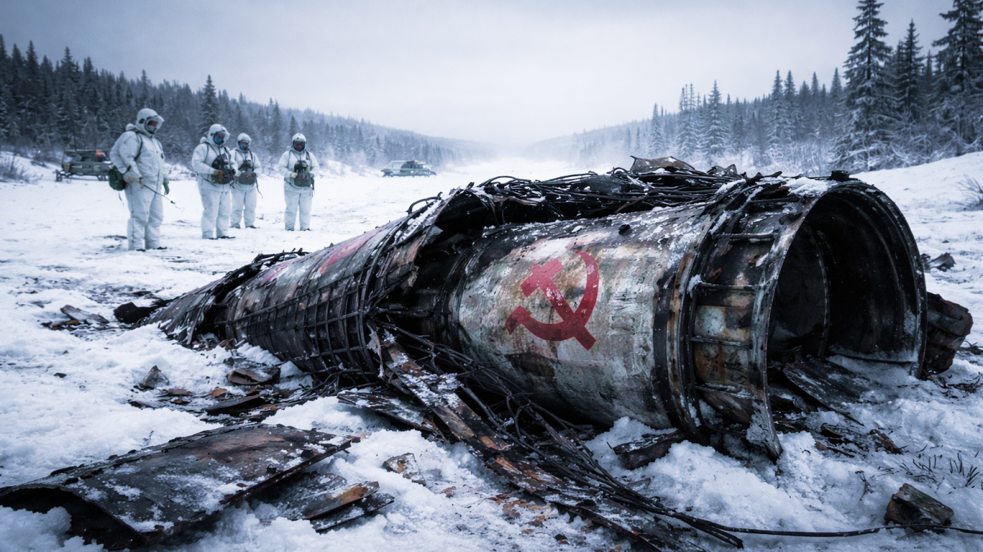 The Soviet nuclear spy satellite that fell to Earth, how Kosmos 954 ...