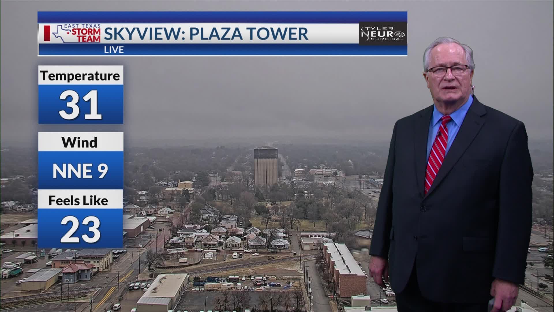 Saturday afternoon forecast 3 p.m.