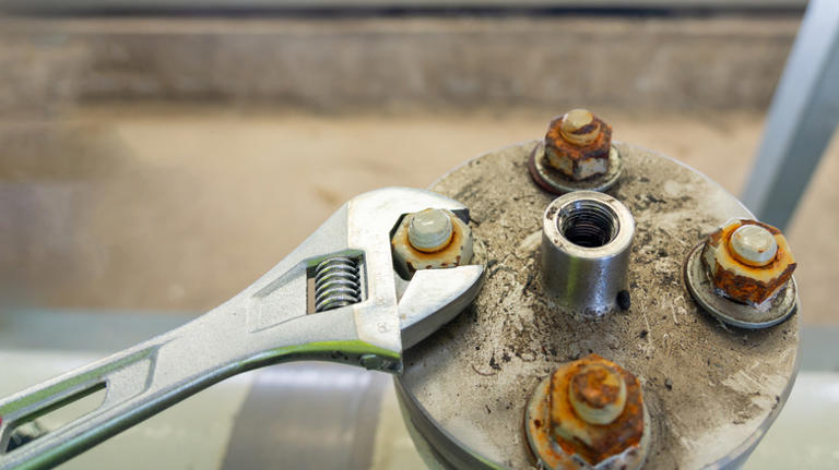 The common household essential that makes it easier to remove rusty bolts